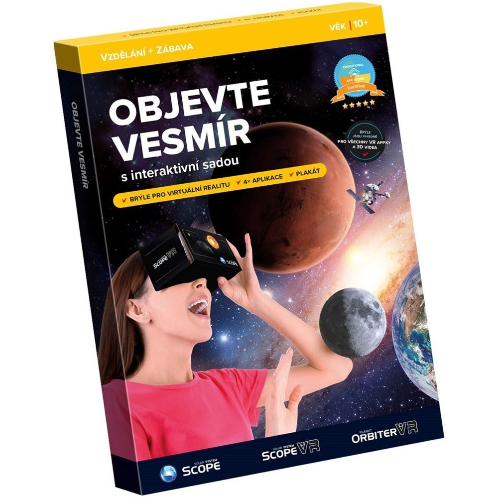 Fedezze fel az univerzumot egy papírdobozban lévő interaktív készlettel ...