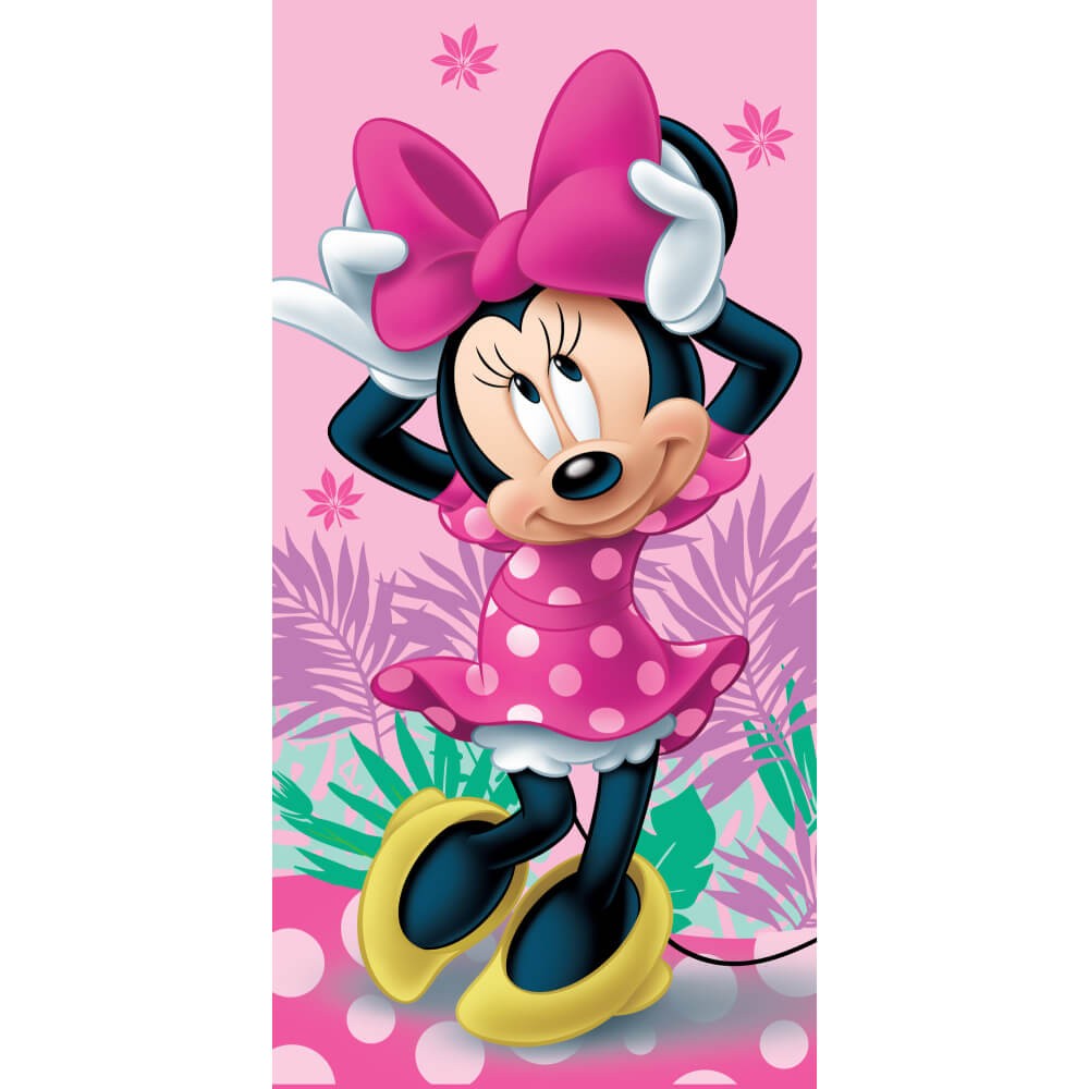 Minnie pink törülköző | iskola-vilag.hu